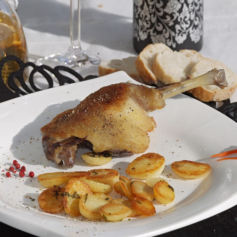 Cuisses de canard confites, un régal 100% terroir